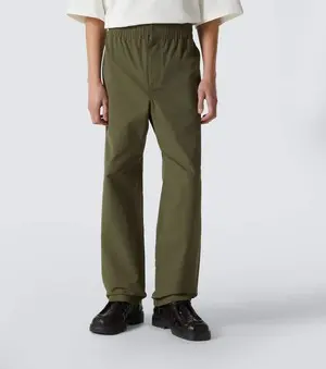 Bottega Veneta Technical Faille Straight Trousers