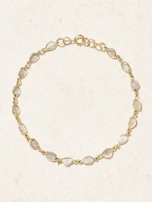 Jia Jia And Diamond Slice Bracelet