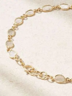Jia Jia And Diamond Slice Bracelet