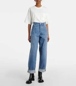 Bottega Veneta Mid-rise Straight Jeans