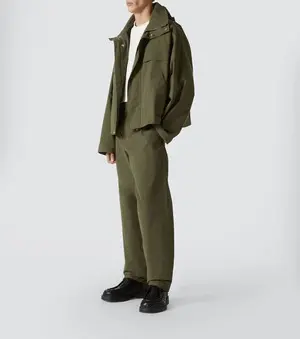 Bottega Veneta Technical Faille Blouson Jacket