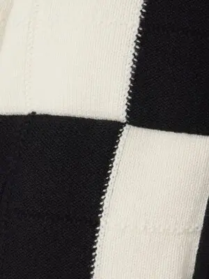 Guest In Residence Checked Padded Quilted Wool And Cashmere-blend Jacket