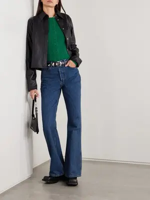 RE/DONE The Riding High-rise Flared Jeans