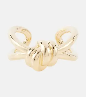 Bottega Veneta Knot Sterling Silver Ring