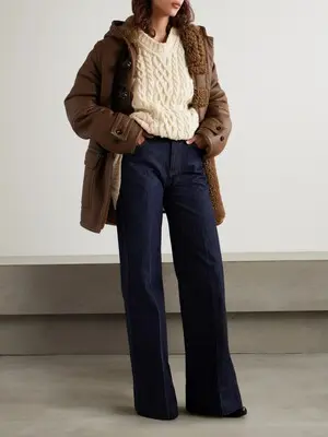 Bottega Veneta Oversized Cable-knit Wool Sweater