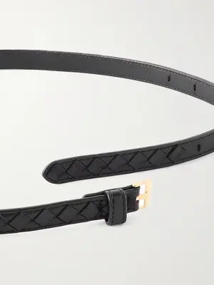 Bottega Veneta Intrecciato Leather Belt
