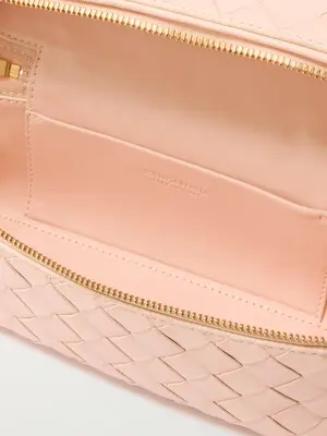 Bottega Veneta Intrecciato Leather Tote - Pink