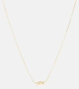Bottega Veneta Knot Necklace - Gold