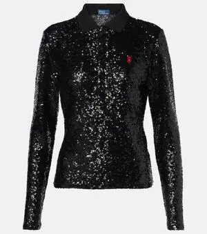 Polo Ralph Lauren Sequined Polo Shirt