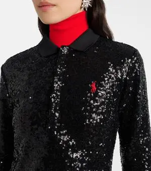 Polo Ralph Lauren Sequined Polo Shirt