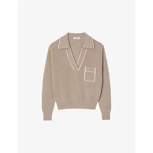 Sandro Wool-blend Knitted Jumper - Naturels
