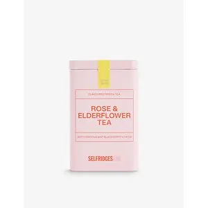 SELFRIDGES SELECTION Rose And Elderflower Tea Tin 60g