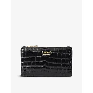 Aspinal Of London Croc Effect Wallets For Women