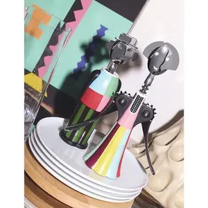 ALESSI Alessandro M Resin Corkscrew H21cm - Multi-coloured