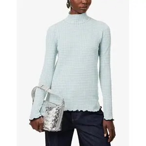 Bottega Veneta Wallace Mini Leather Top-handle Bag