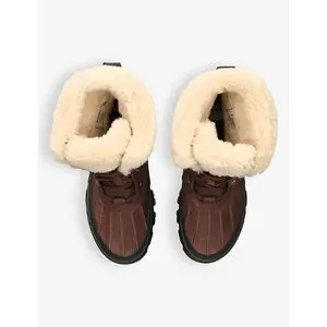 Sorel Torino V Parc Waterproof Suede Snow Boots - Brown/oth