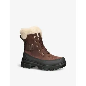 Sorel Torino V Parc Waterproof Suede Snow Boots - Brown/oth