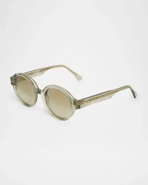 AHLEM Rue De Soleil Round Sunglasses