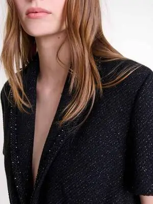 Maje Tweed Trouser Suit