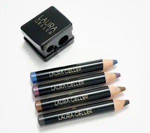 Laura Geller Beauty Powder Pencil Shadow & Liner 4-pc Collection