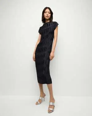 Veronica Beard Gramercy Pleated Dress