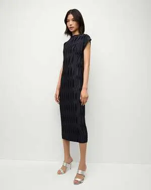 Veronica Beard Gramercy Pleated Dress