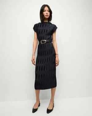 Veronica Beard Gramercy Pleated Dress