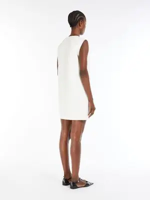 Max Mara Wool Canvas Sleeveless Dress
