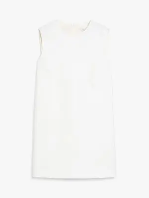 Max Mara Wool Canvas Sleeveless Dress