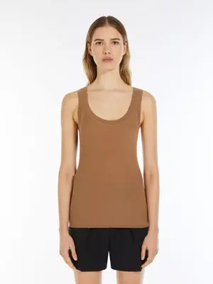 Max Mara Ribbed Wool Top