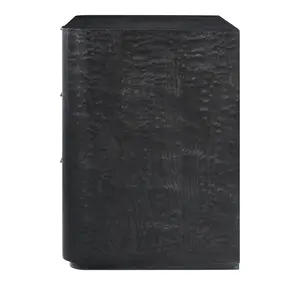 THEODORE ALEXANDER Kesden Nightstand - Silent Black