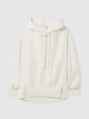 REISS Kiara Woven Hooded Top