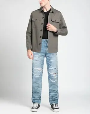 Amiri Straight Leg Jeans With Distressed Detailing