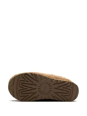 UGG Tasman Maxi Curly Slippers - Brown