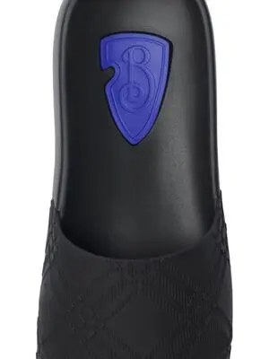 Burberry Check Pattern Slides