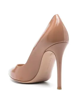 GIANVITO ROSSI 105mm Pumps - Brown