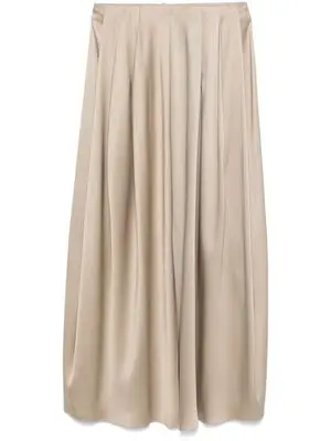 Giorgio Armani Pleated Maxi Skirt