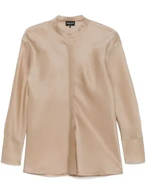 Giorgio Armani Straight Hem Shirts For Women