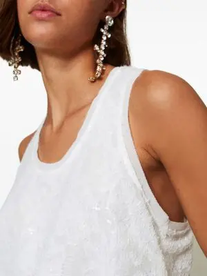 TWINSET Sequin-embellished Tank Top
