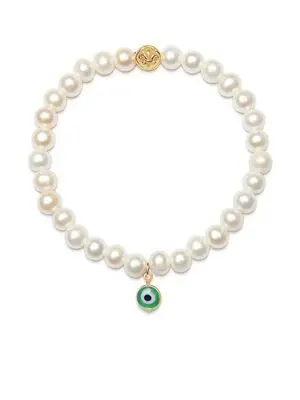 NIALAYA JEWELRY Pearl Bracelet - Gold