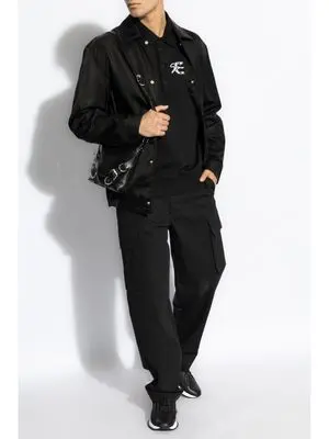 Givenchy Cotton Cargo Trousers - Black