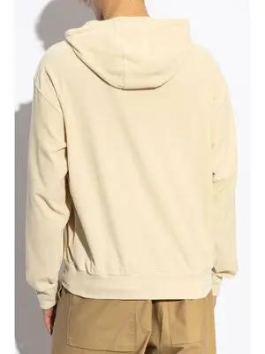 Givenchy Logo-embroidered Hoodie - Neutrals