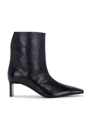 Women's Waxy Leather Booties