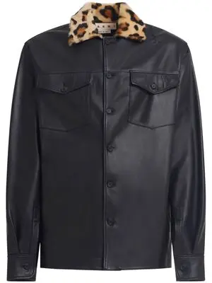 Marni Leather Shirt