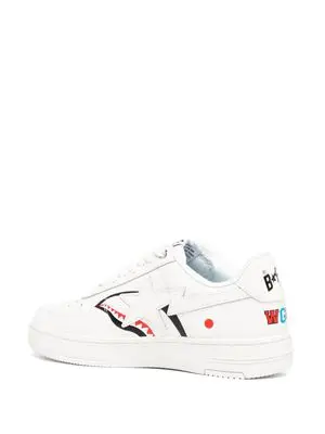 A BATHING APE Sta Shark M2 Sneakers - White
