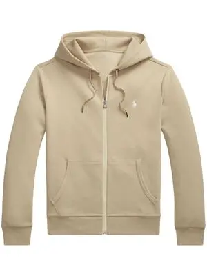Polo Ralph Lauren Pony-embroidered Hoodie - Neutrals
