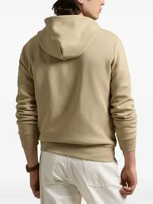 Polo Ralph Lauren Pony-embroidered Hoodie - Neutrals