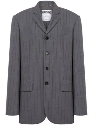 Moschino Pinstriped Blazer