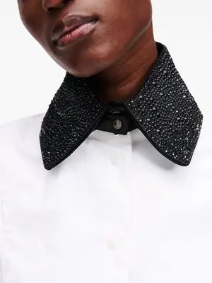 Karl Lagerfeld Rhinestone Collar
