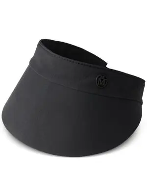 MAISON MICHEL Soft Patty Visor - Black